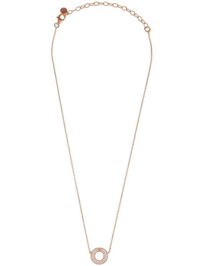 Emporio Armani Key Basics Pendant in Rose Gold | MYER