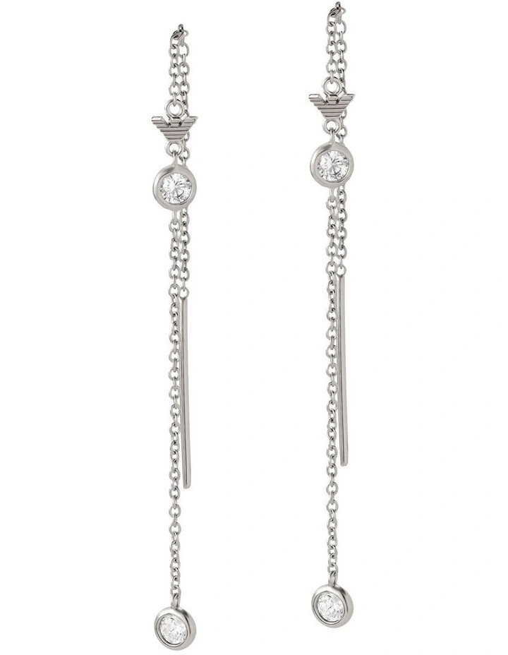 Emporio Armani EG3617040 Earring in Silver | MYER