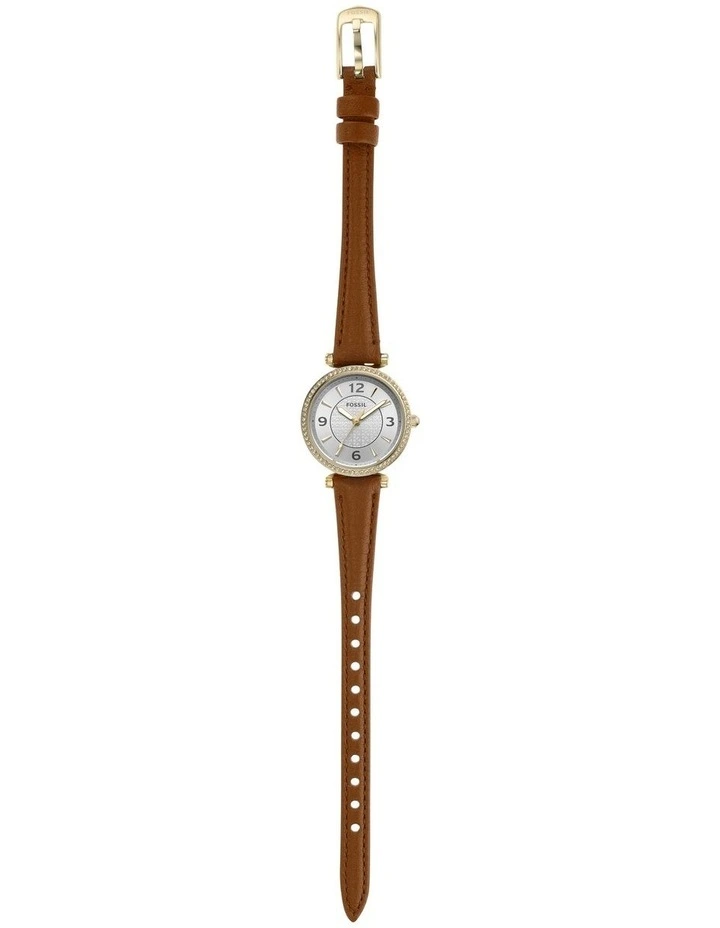 Fossil Stainless Steel ES5297 Carlie Watch in Brown | MYER