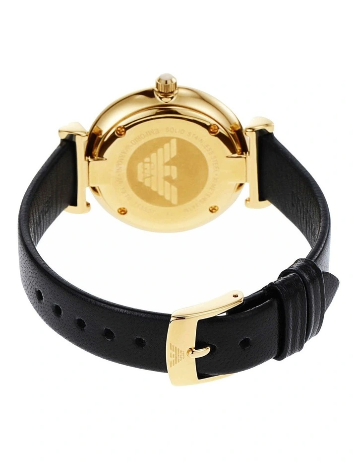 Emporio Armani AR1910 Analogue Watch In Black | MYER