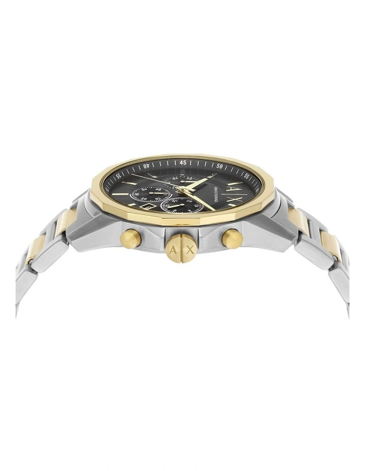 Armani Exchange Chronograph Watch AX7148SET in Two Tone | MYER