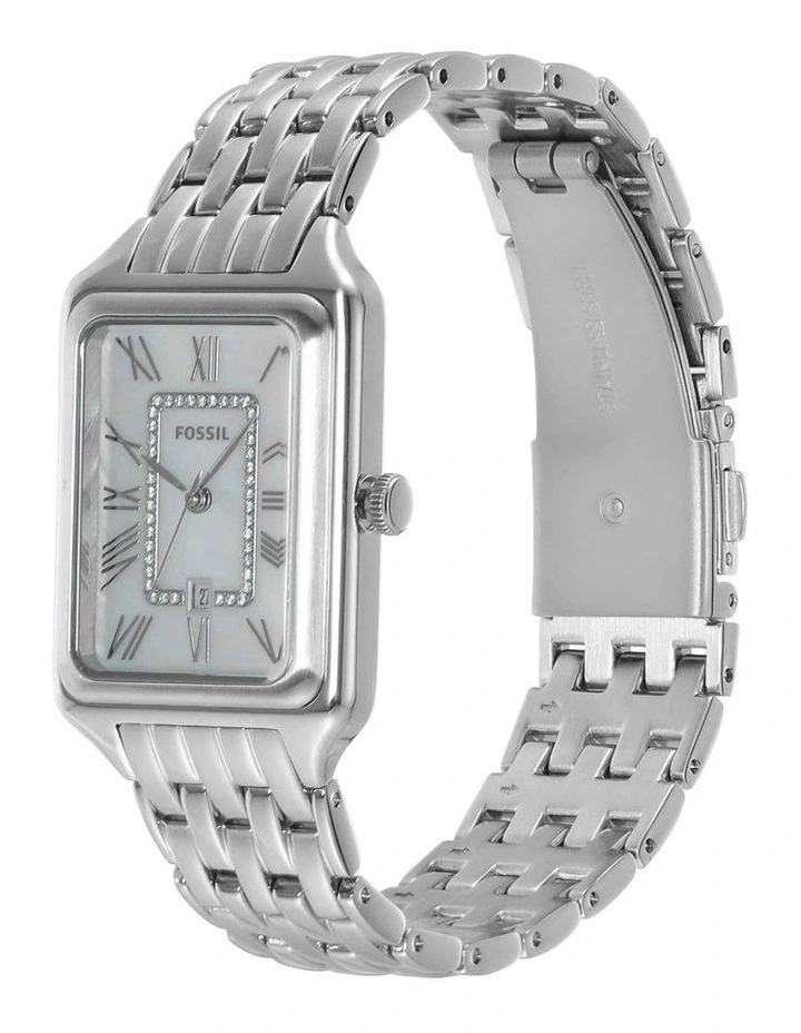 Fossil ES5306 Raquel Analogue Watch in Silver-Tone | MYER