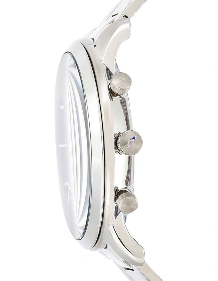 Fossil Neutra Chronograph FS5384 Watch in Silver | MYER