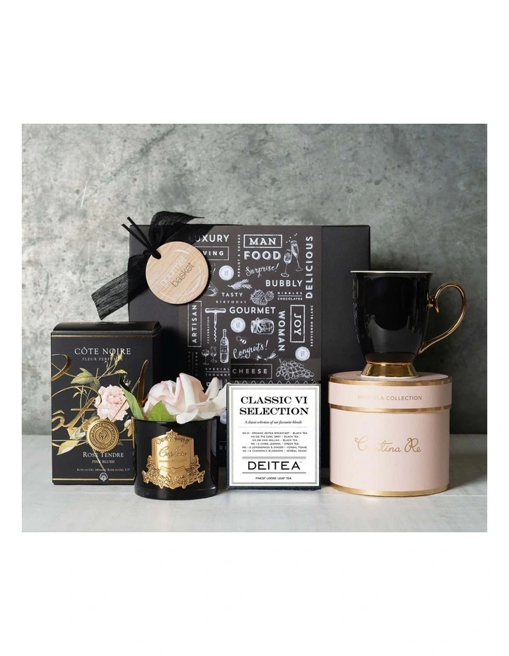 Gourmet Basket Luxury Rose Gift Hamper | MYER