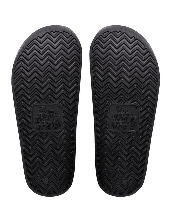 Archies Arch Support Slide in Black | MYER