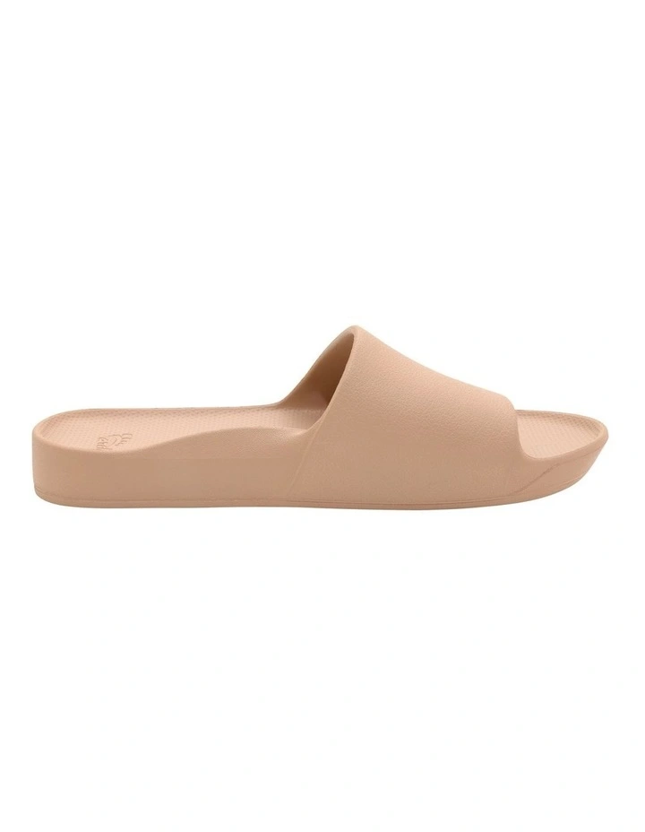 Archies Arch Support Slides in Tan | MYER