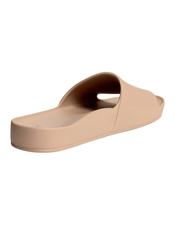 Archies Arch Support Slides in Tan | MYER