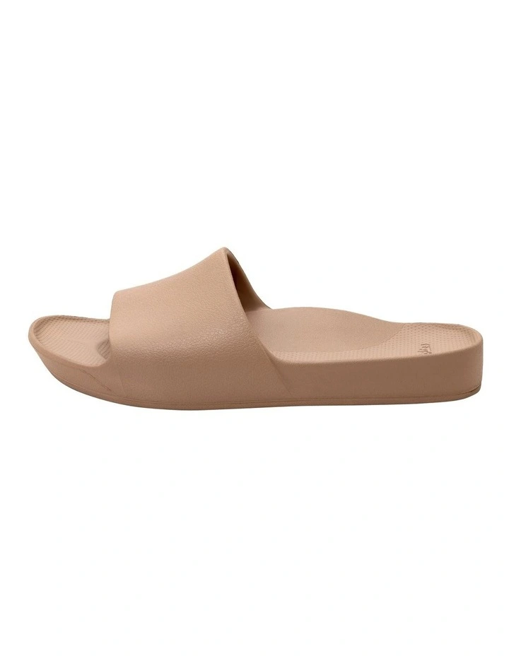 Archies Arch Support Slides in Tan | MYER