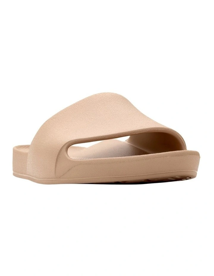 Archies Arch Support Slides in Tan | MYER