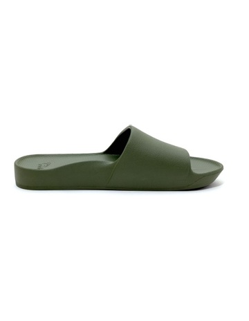 Archies Arch Support Slide in Black | MYER