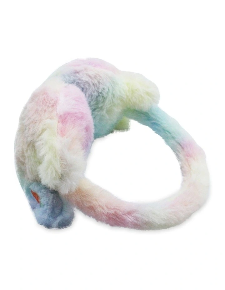 Wishes Rainbow Bunny Earmuffs In Multi | MYER