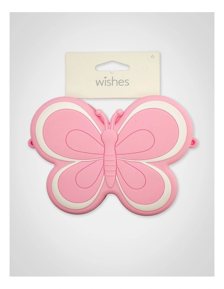Wishes Silicone Butterfly Cross Body Bag in Pink | MYER